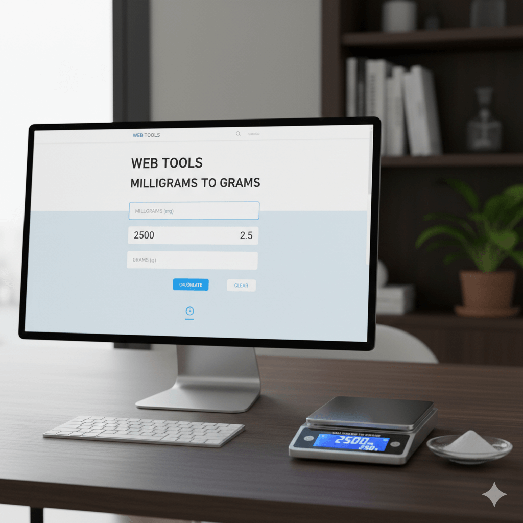 Milligrams to Grams Converter | Free Online Weight Conversion Tool
